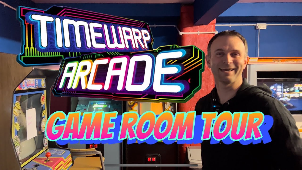 Game Room Tour #23 TimeWarp Arcade - YouTube