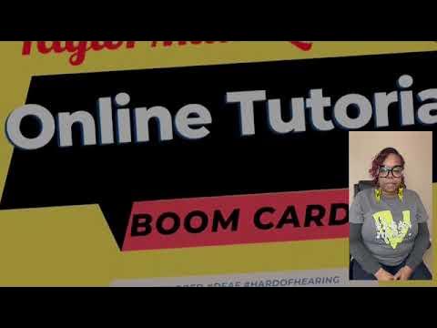 TaylorMade Learning Boom Cards tutorial (Interpreted in ASL) - YouTube