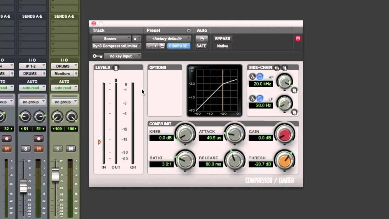 Mix A Fatter Snare Drum With Compression - TheRecordingRevolution.com - YouTube