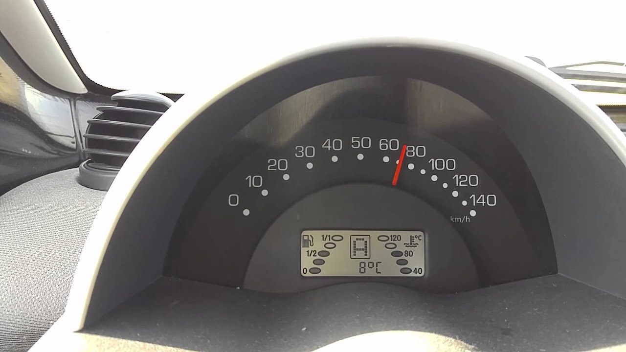 Smart Fortwo Cdi remap acceleration 0-100 km/h - YouTube