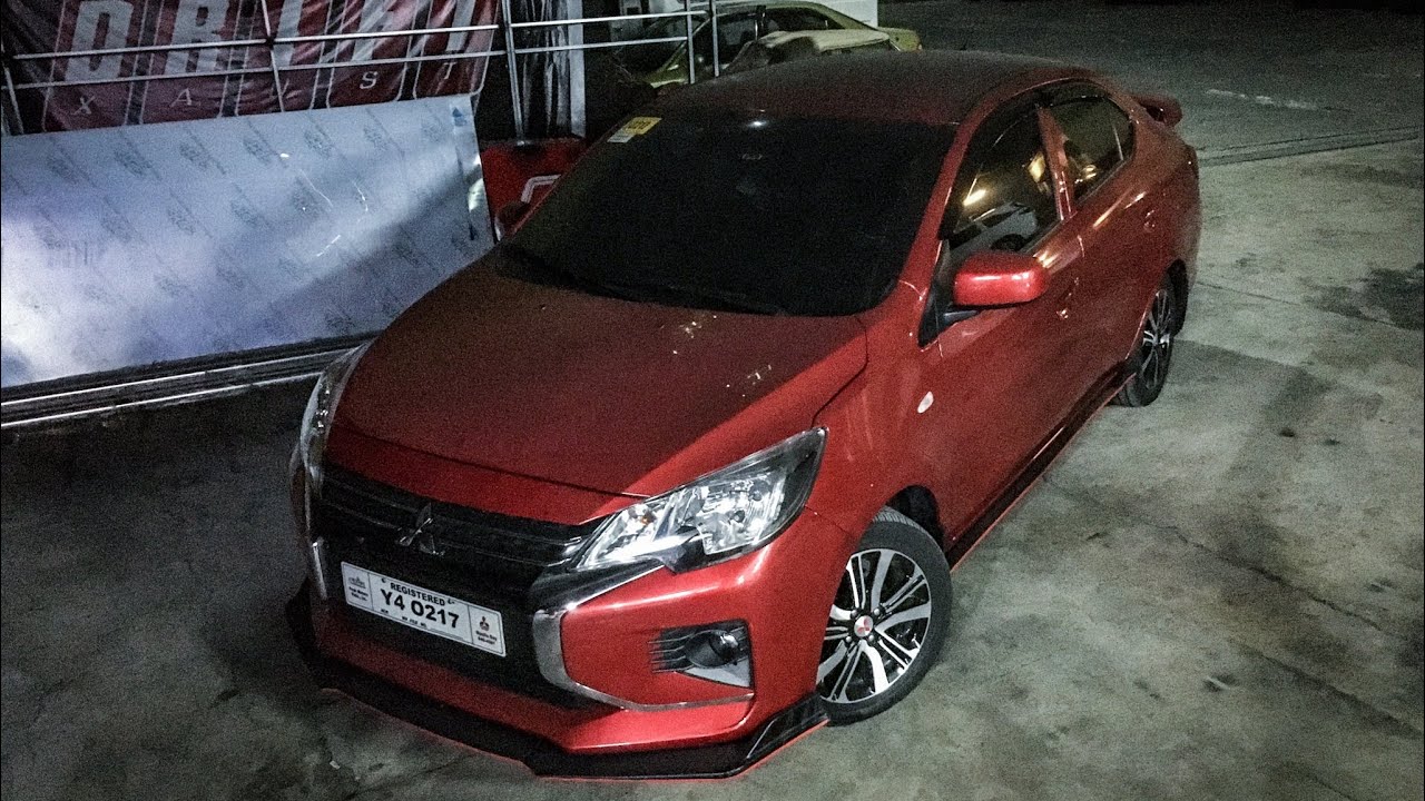 Full exhaust system on a 2024 Mitsubishi Mirage G4 - YouTube