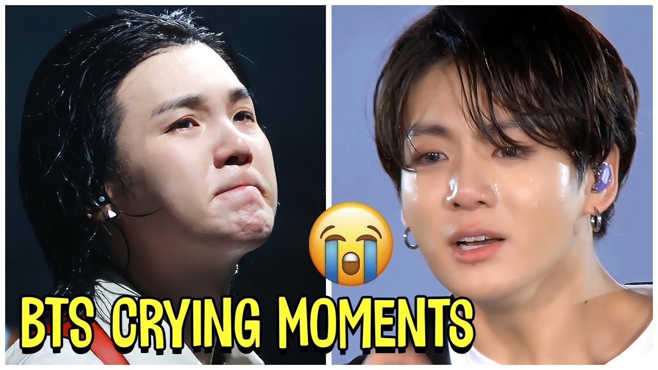 😭 BTS Crying Moments That Broke Every ARMY’s Heart 💔 | Emotional Scenes ...
