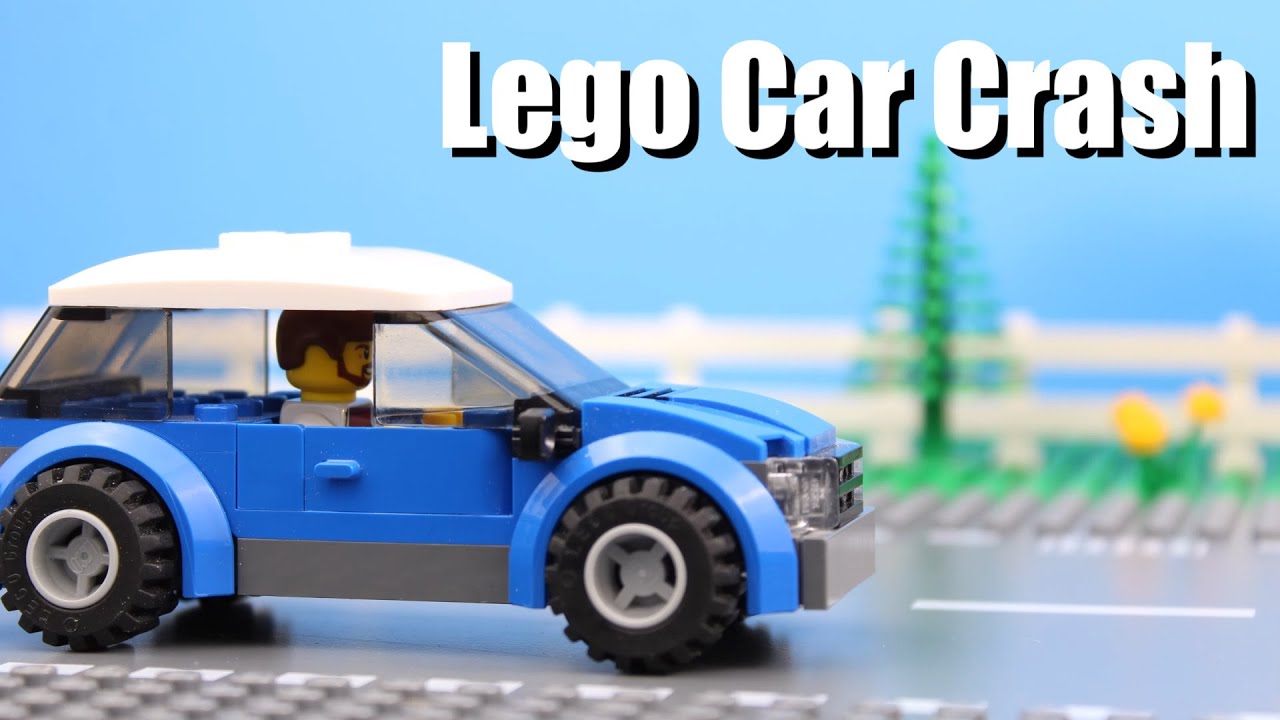 Lego Car Crash (Brick-film) - YouTube