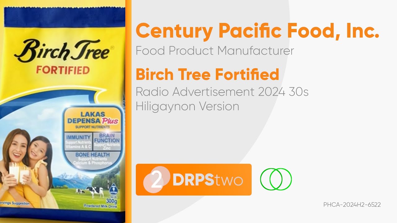 Birch Tree Fortified Radio Ad 2024 30s (Hiligaynon Version) [ST] - YouTube