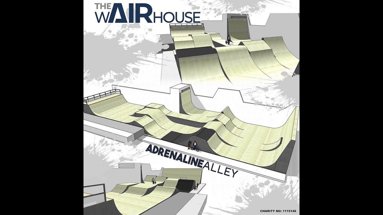 NEW BUILDING AT ADRENALINE ALLEY! THE WAIRHOUSE. - YouTube