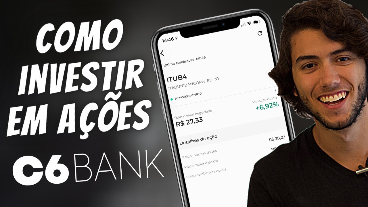 C6 BANK | COMO COMPRAR AÇÕES PELO APP DO C6 BANK (Na Prática e com Taxa ...