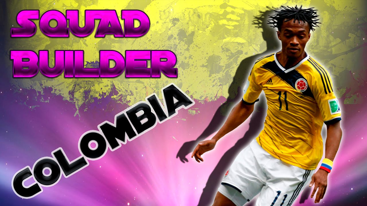 FIFA 15 | Ultimate Team | Squad Builder | Colombia | Cuadrado Team ...