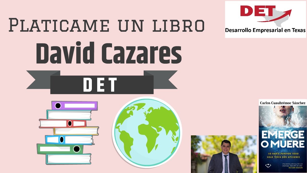 Emerge o Muere - Platicame un Libro con David Casarez - YouTube