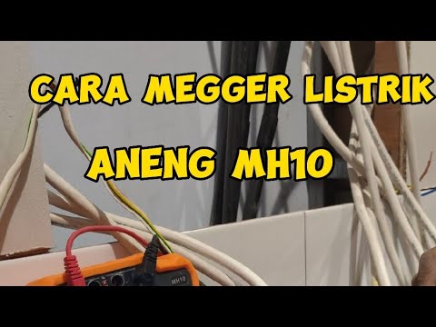 cara megger listrik ANENG MH10 - YouTube