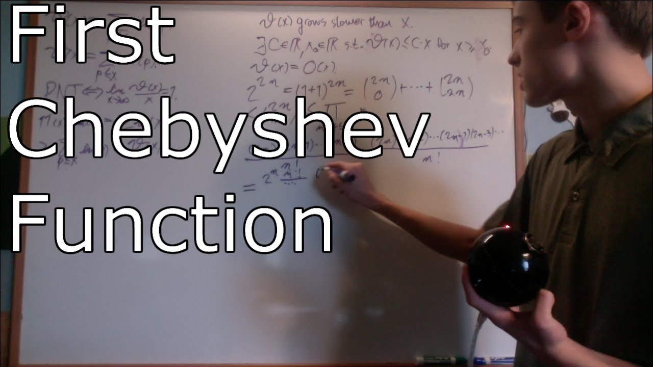 Number Theory 2.2 : First Chebyshev Function (PNT 2/5) - YouTube