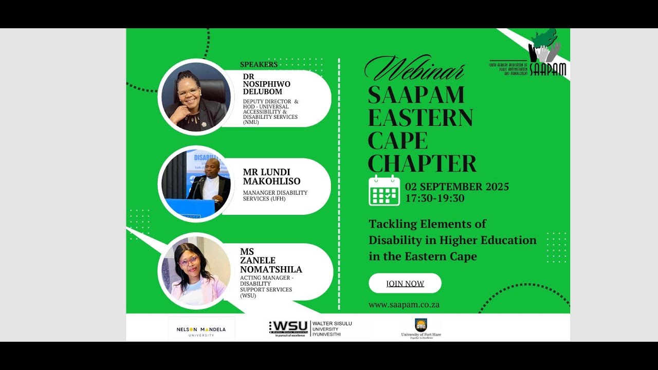 SAAPAM Mpumalanga Chapter - YouTube