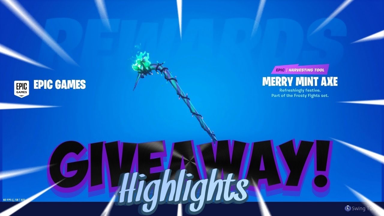 11/07/19 Merry Mint Axe Giveaway Highlights - YouTube
