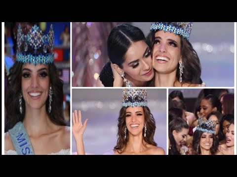 Miss World 2018 : Miss Mexico Vanessa Ponce De Leon crowning moments ...