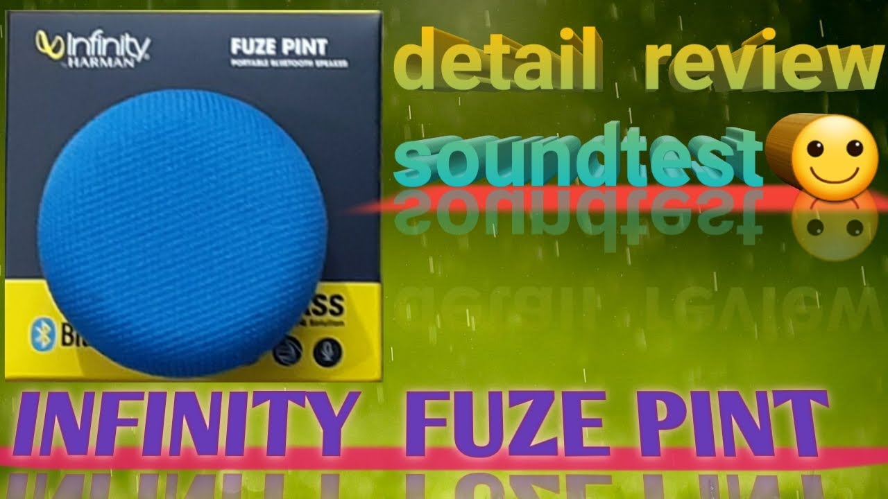 Infinity (JBL) Fuze Pint Deep Bass blutooth Speaker detail review and ...