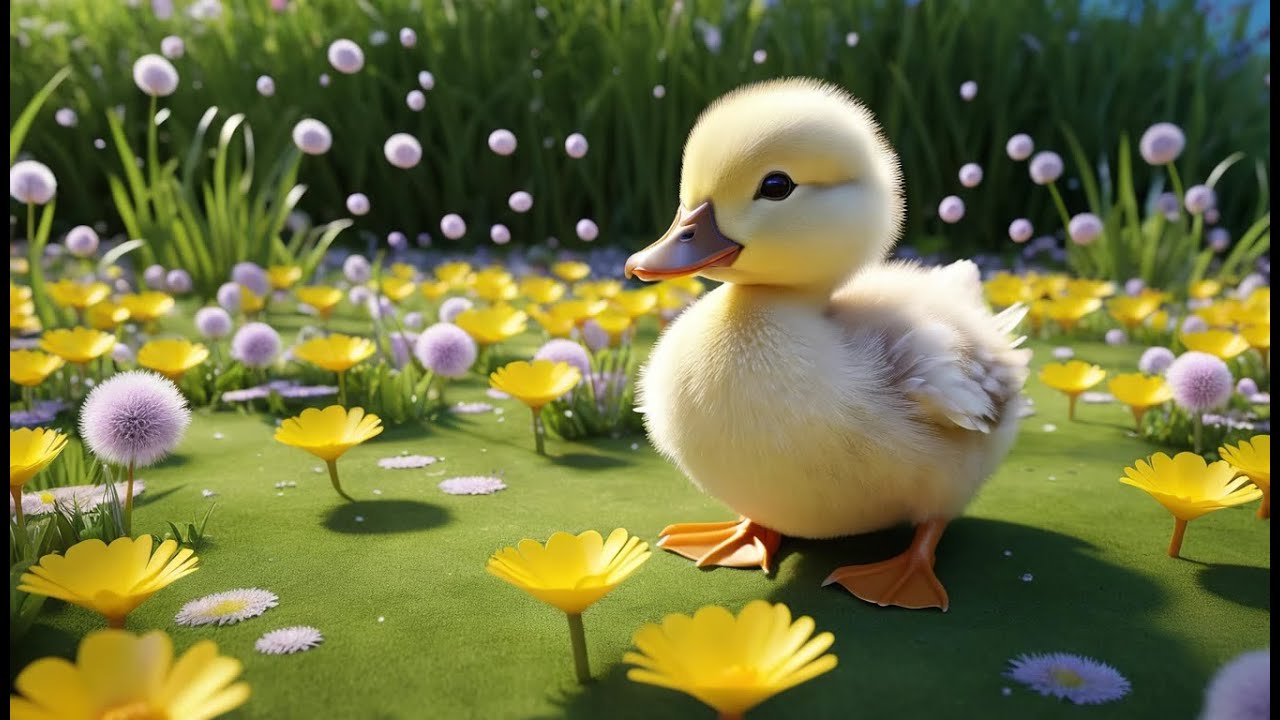 Little Baby Duck Goes Quack Quack Quack | Adorable Duck Nursery Rhyme ...