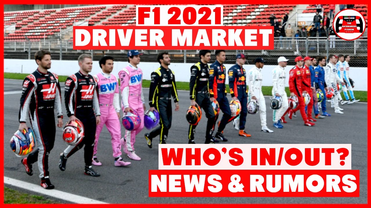2021 F1 Driver Market | Who's in, Who's Out? | Confirmed Drivers ...
