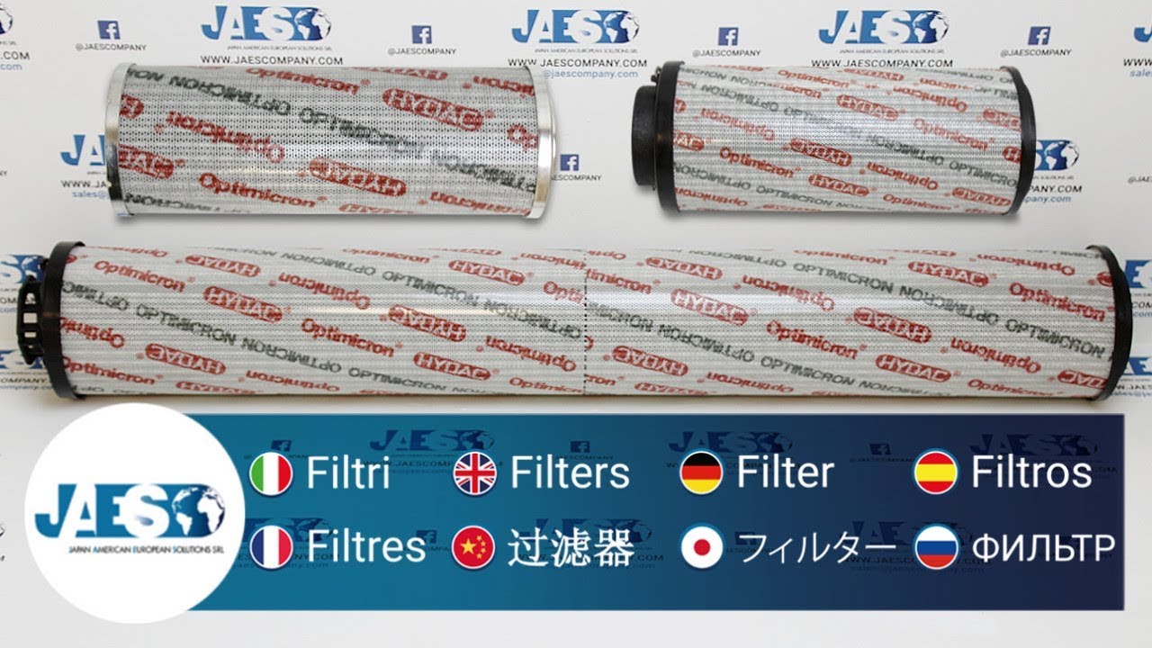 HYDAC - Filters - Filtri - Filter - Filtros - Filtres - 过滤器 - フィルター ...