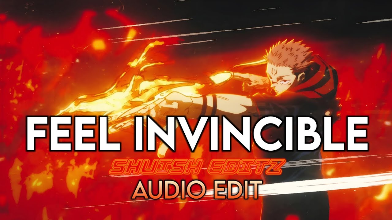 Feel Invincible - Audio edit [Audio Edit] - YouTube