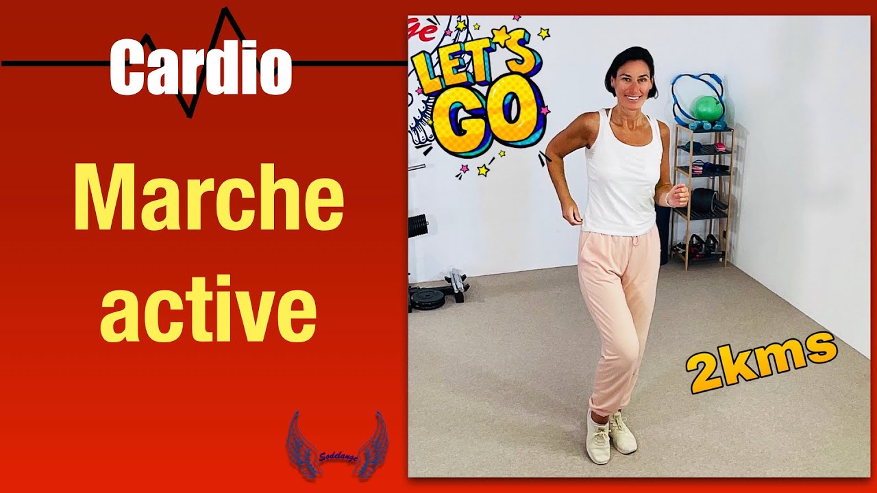 Marche Active - Marchez 2 kms pour brûler des calories - YouTube