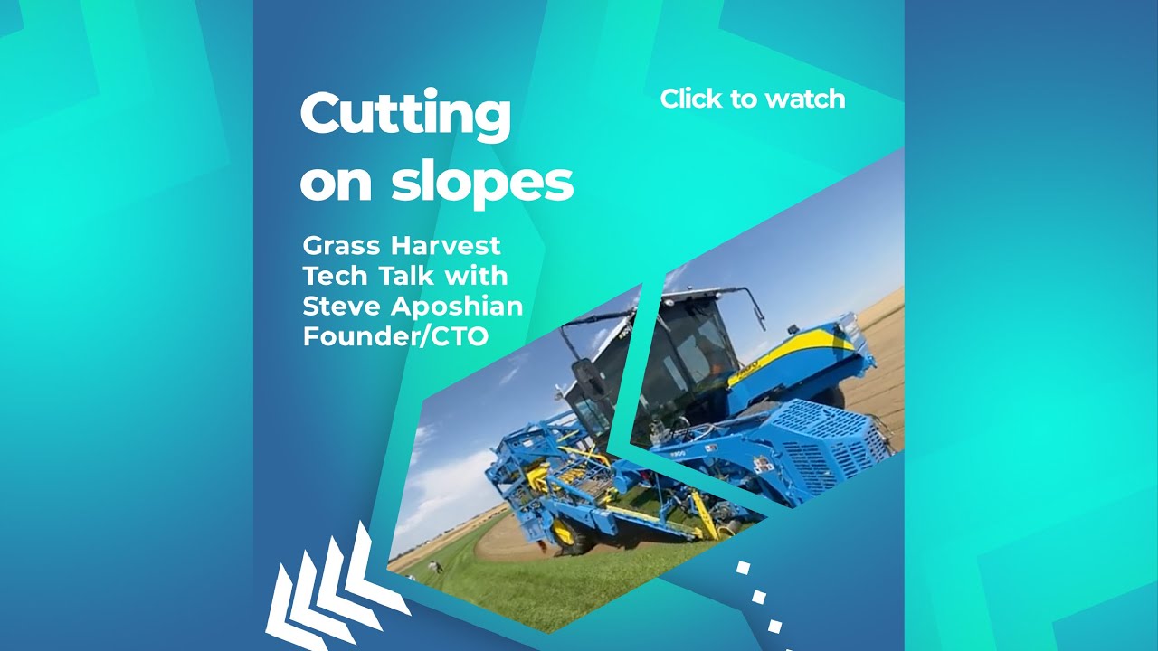 Grass Harvest Tech Talk 1: R300 Slope Cutting - YouTube