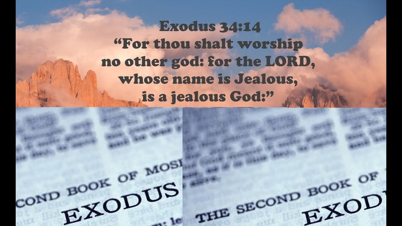 출애굽기 34장 [새번역] Exodus chapter 34 [Moses put the veil back over face ...