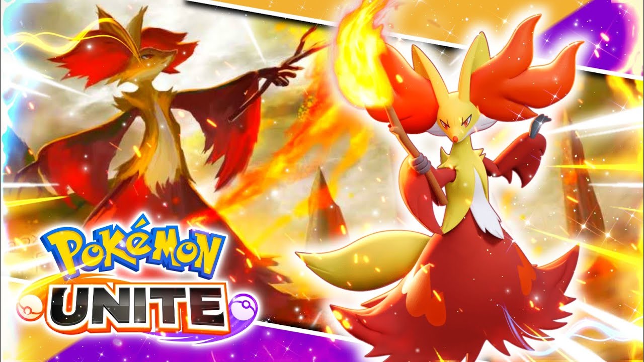 Overpowered Delphox🔥- Pokemon Unite Delphox Gameplay|Pokemon Unite ...