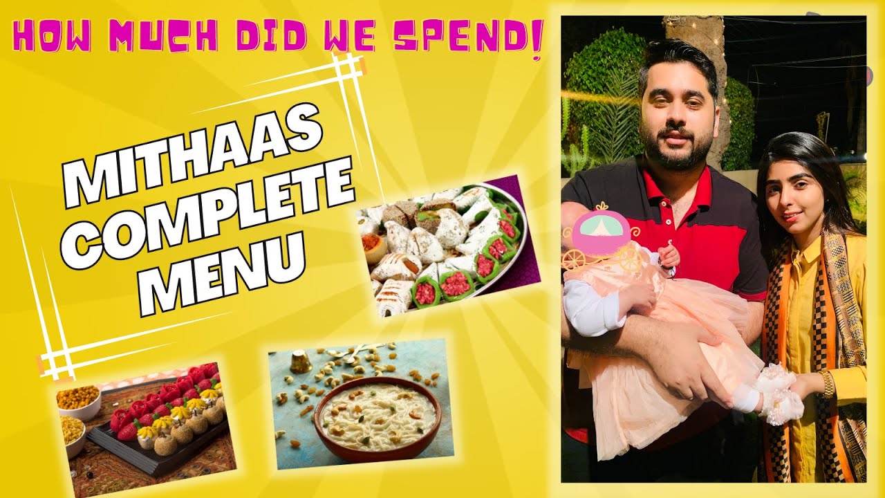 Mithaas Complete Menu Order | How much did we spend? | Food Review by ...
