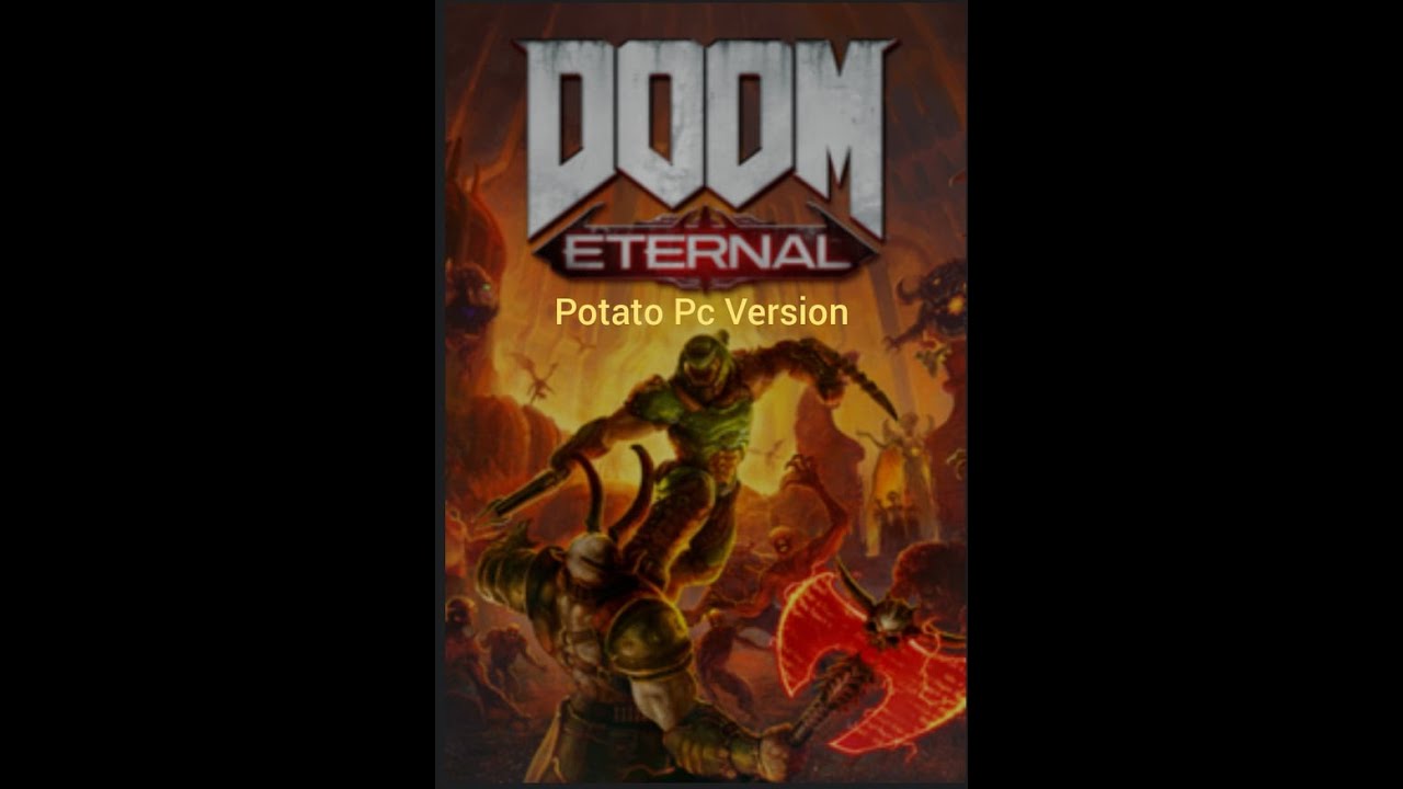 When you can't run DOOM Eternal on your potato pc - YouTube