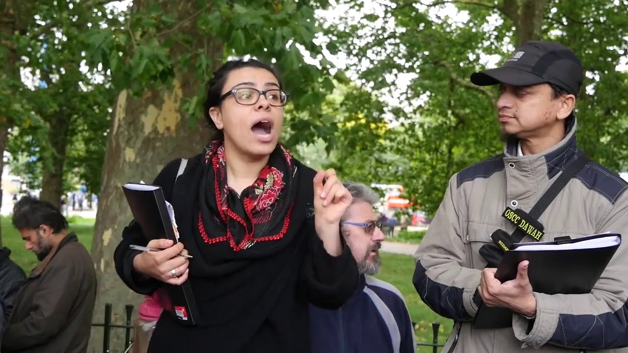 Hatun Tash Debates Mansour on Qur'anic Manuscript - YouTube