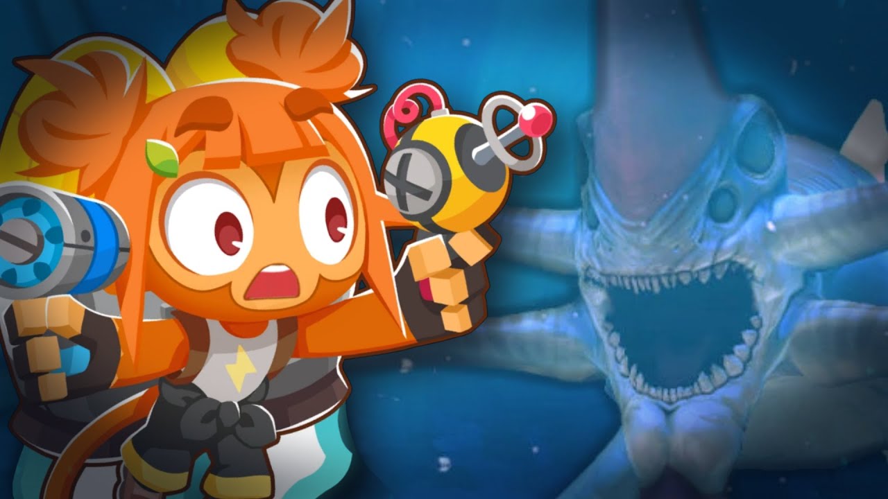 Rosalia snuck in my house to play Subnautica | BTD6 + Subnautica ...