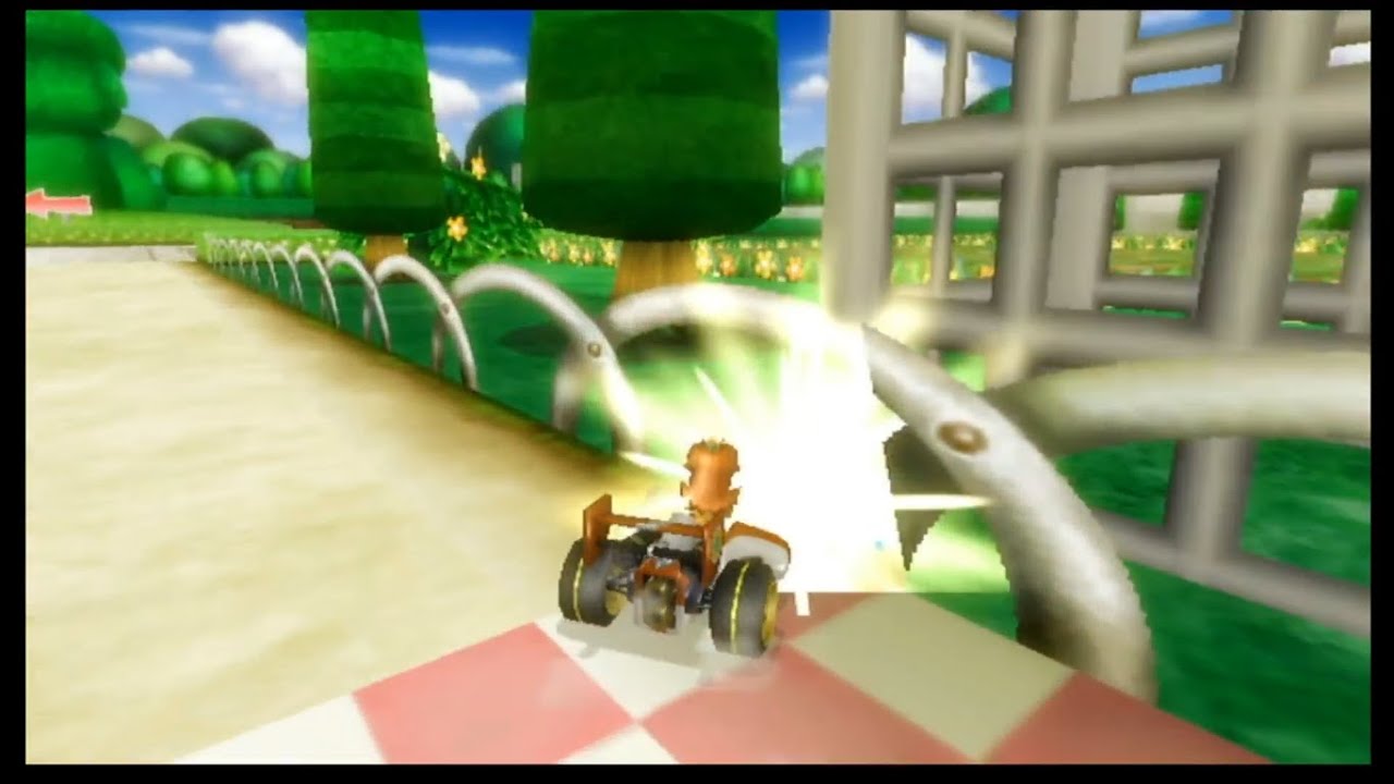 [MKWii] DS Peach Gardens w/ Sprinter - 2:05.749 - YouTube