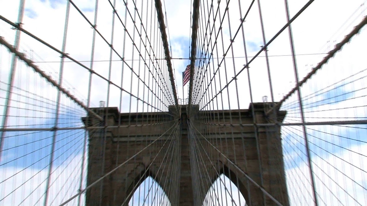 brooklyn bridge nyc zoom out - YouTube