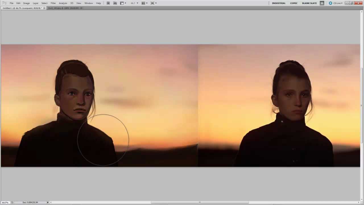 Screencap Studies Tutorial - Digital Painting Practice - YouTube
