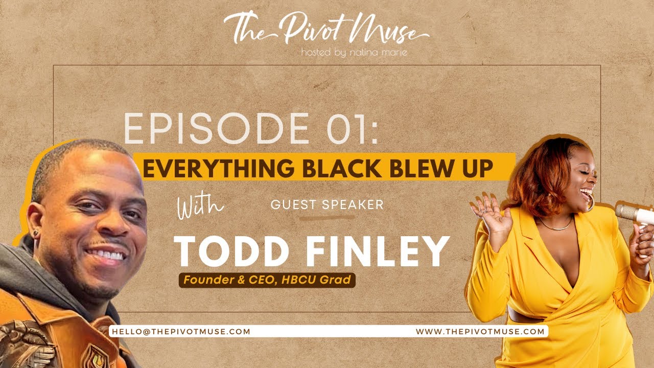 "Everything Black Blew Up" with Todd Finley - Ep 01 - YouTube