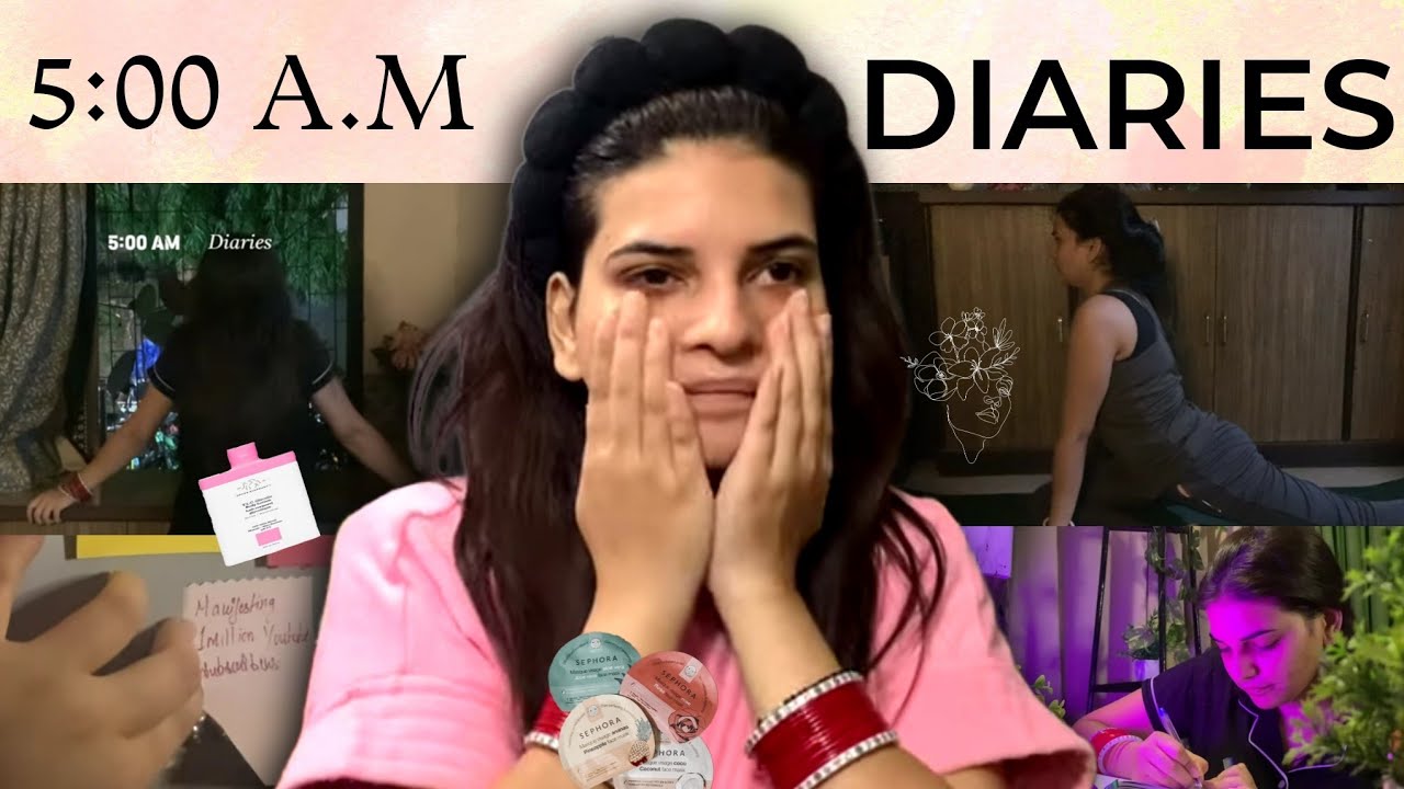 5 AM Morning Diaries | Silent Morning Routine for Peaceful Productivity ...