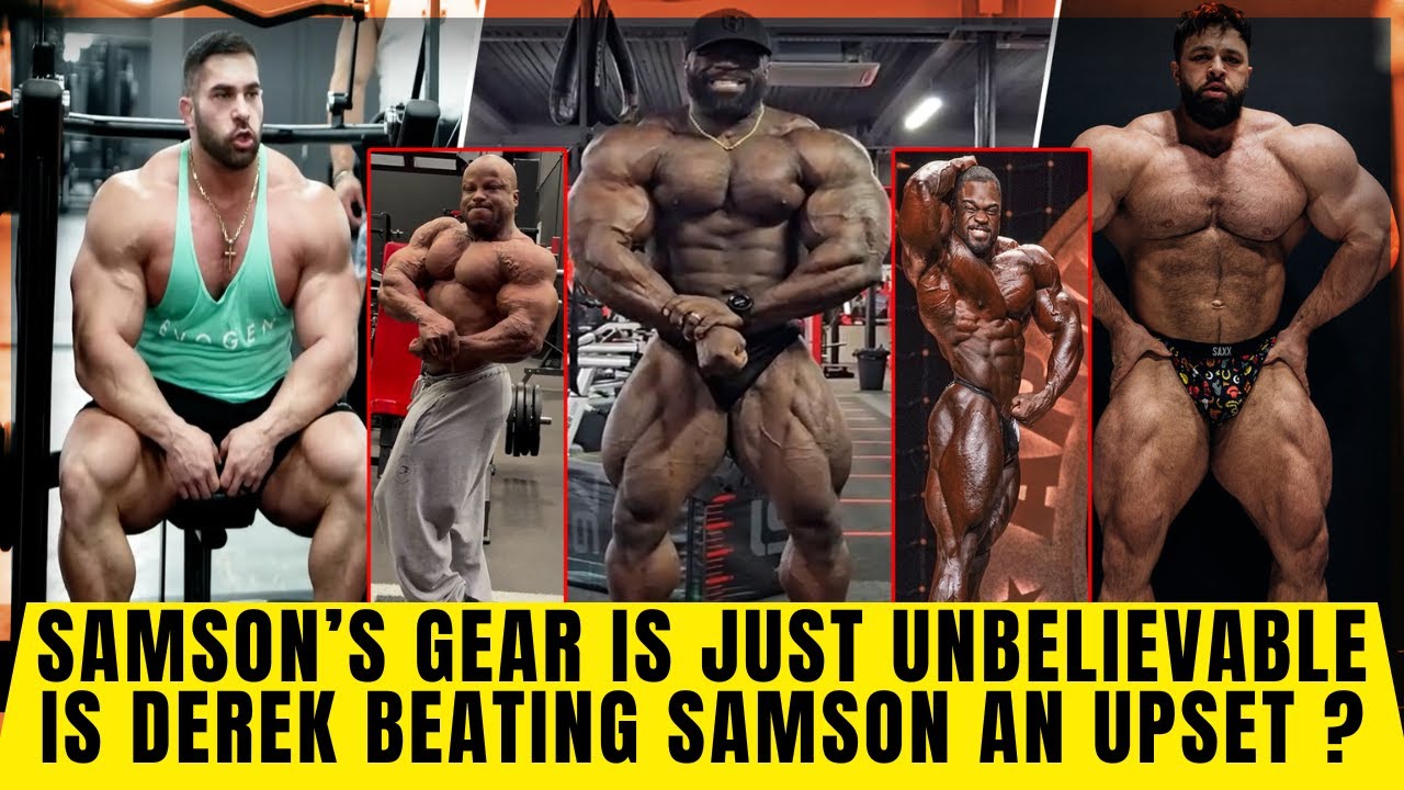 Samson's Gear is unimaginable + Regan looks Monstrous + Derek vs Samson + Shaun for top 4 ...
