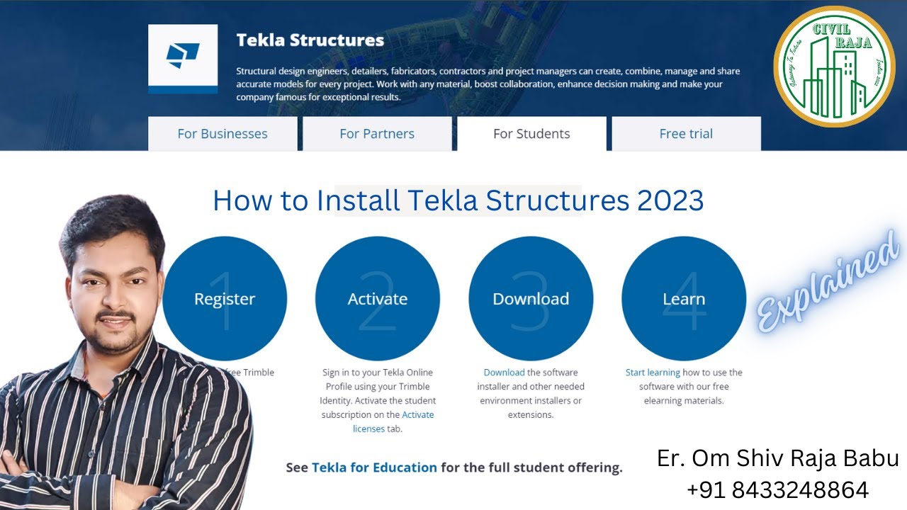 How to Install Tekla Structures 2023 in Windows 11 : Step by Step Guide ...