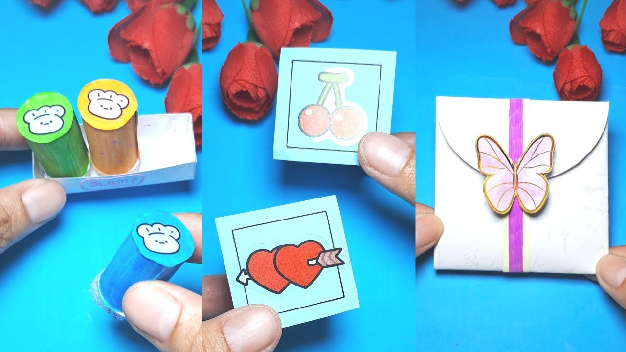 Easy paper craft/ how to make/ school project/ craft idn - YouTube