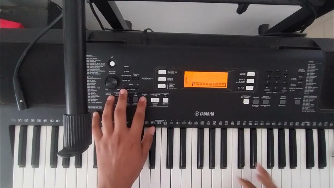 cómo tocar tragos de amargo licor en teclado, (Ramón Ayala) 🎹 - YouTube