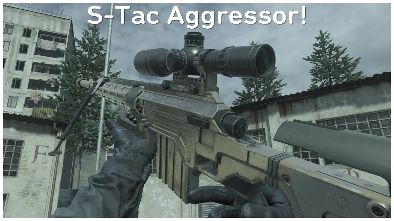 The S-TAC Aggressor Is A Beast! - (Modern Warfare Remastered) - YouTube