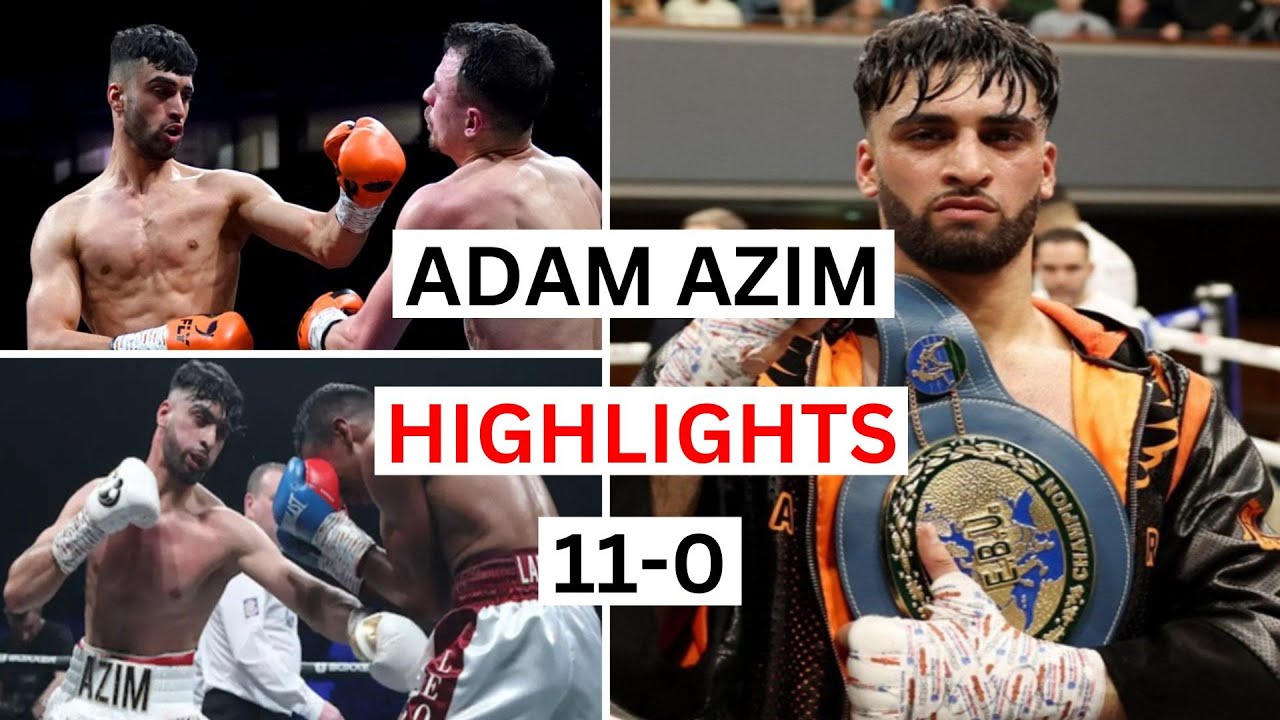 Adam Azim (11-0) Highlights & Knockouts - YouTube
