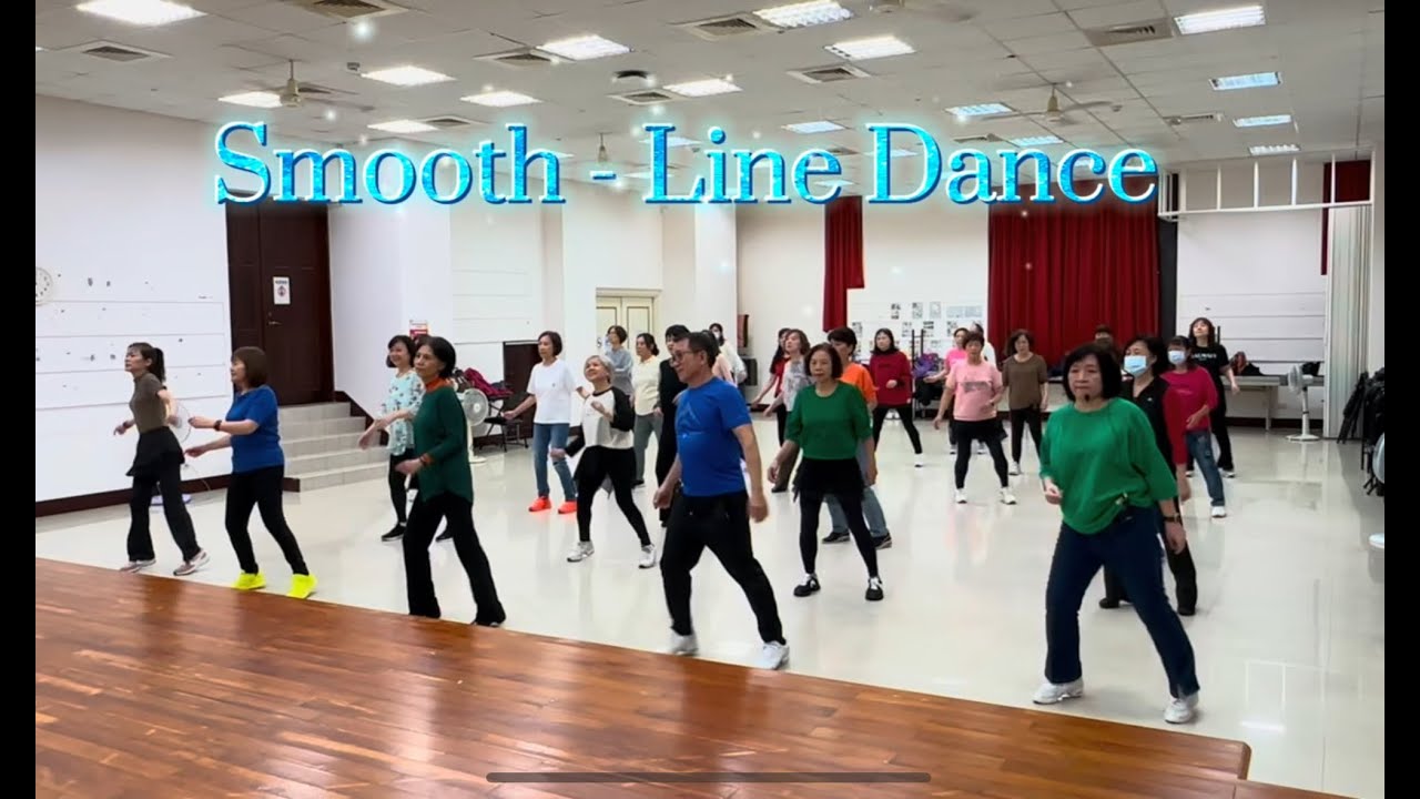 Smooth - Line Dance - YouTube