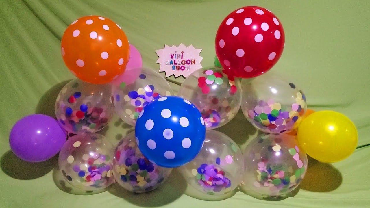 MAKING FUN BIRTHDAY BALLOON DECORATION!!! - YouTube