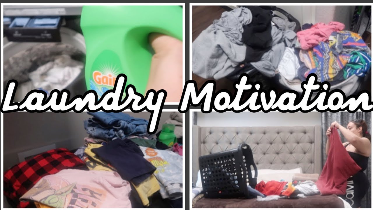 MAJOR LAUNDRY MOTIVATION || MY LAUNDRY ROUTINE - YouTube