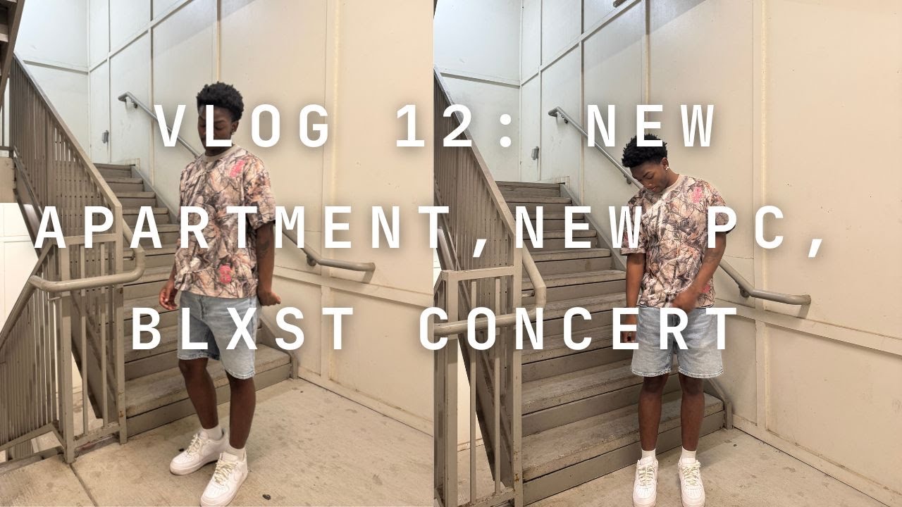 VLOG 12: NEW APARTMENT, NEW PC, BLXST CONCERT - YouTube