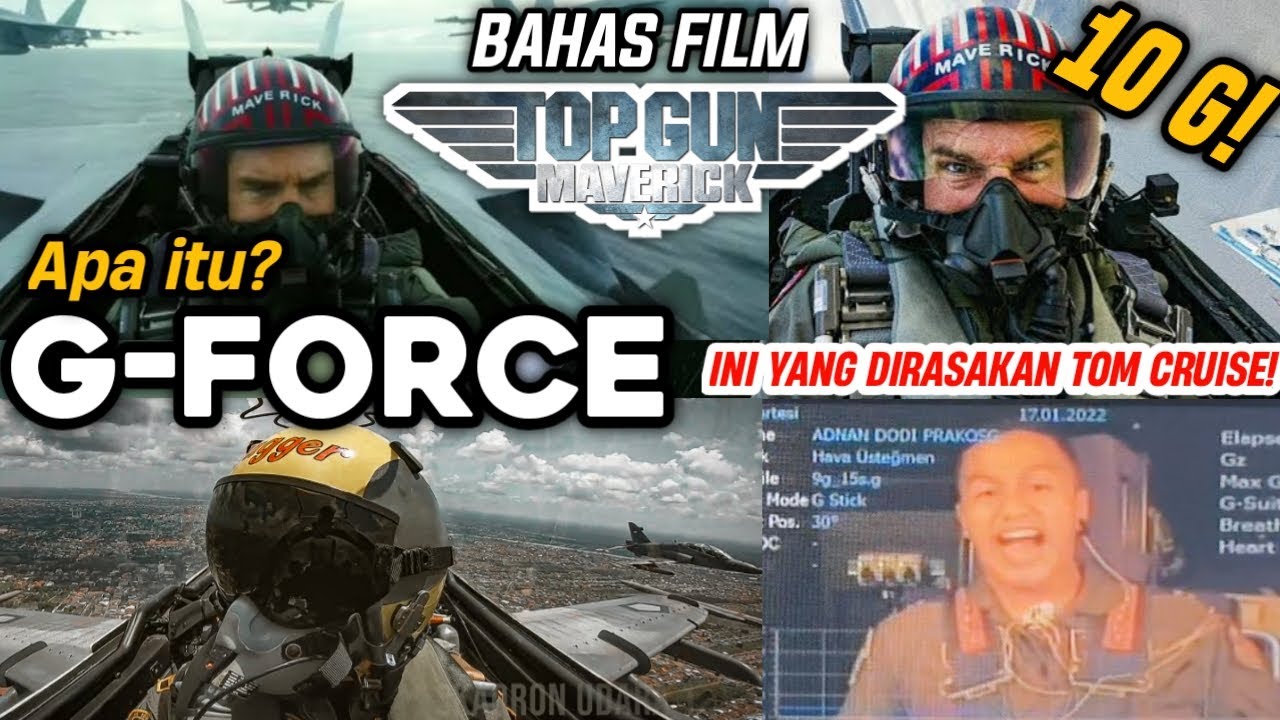 PENJELASAN G-FORCE DI TOPGUN:MAVERICK (TNI AU FIGHTER PILOT) - YouTube