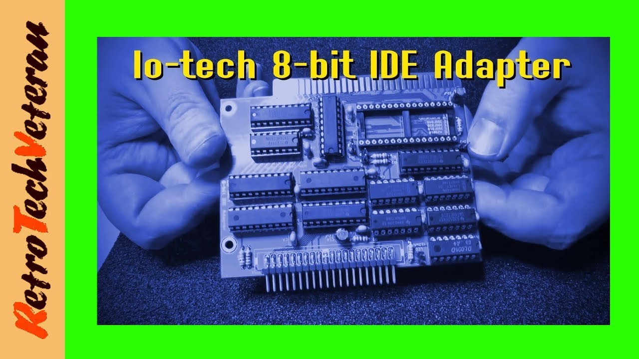 RTV #046 | lo-tech 8-bit IDE Adapter PCB - YouTube