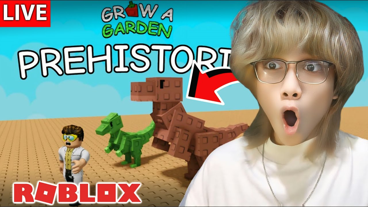 Grow a Garden PREHISTORIC UPDATE! NEW CACNDY BLOSSOM SEED? - YouTube