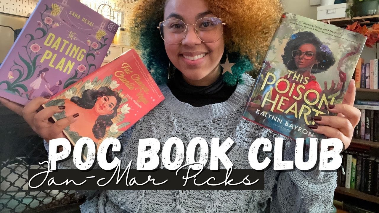 POC Book Club Announcement! + Jan-Mar Picks - YouTube