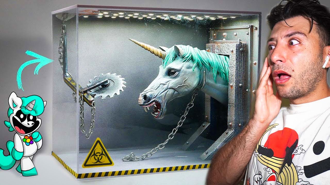DIORAMA OF REALISTIC CURSED CRAFTYCORN IN A LABORATORY (POPPY PLAYTIME ...